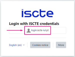 Iscte Moodle – Iscte-Informática