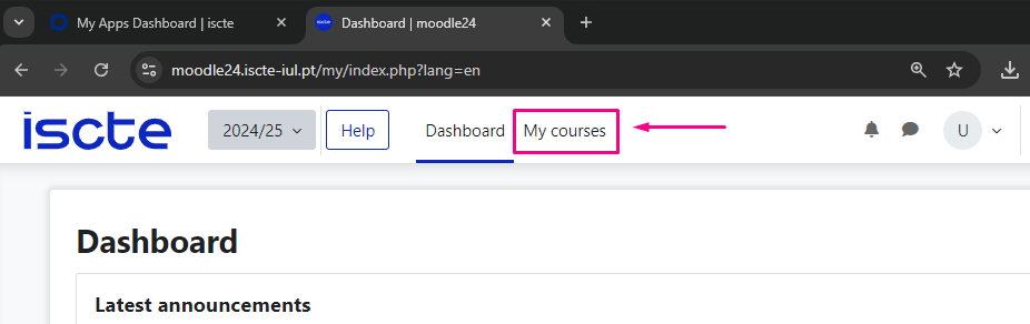 Iscte Moodle – Iscte-Informática